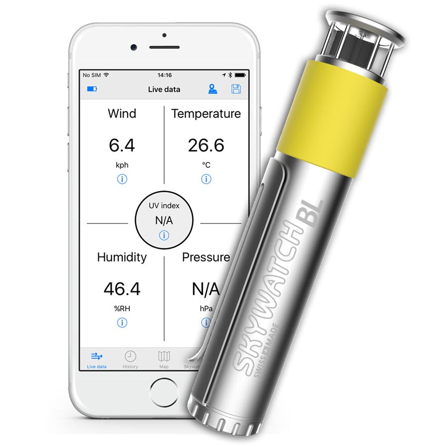 Skywatch BL300 Weather Station & Windmeters - Wind, Temperature & Humi – Marine Scene