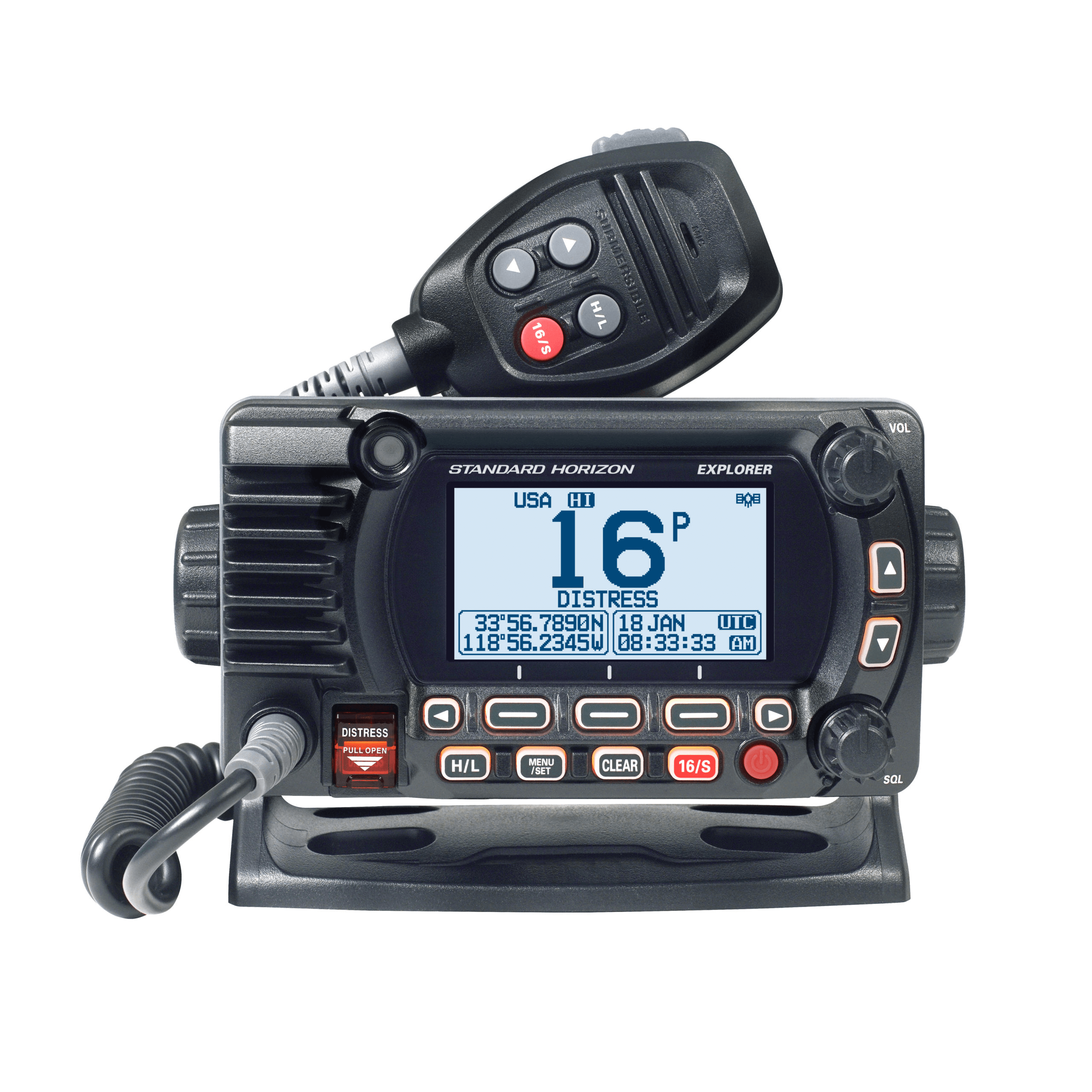 Fixed & Handheld VHF Radio – Marine Scene