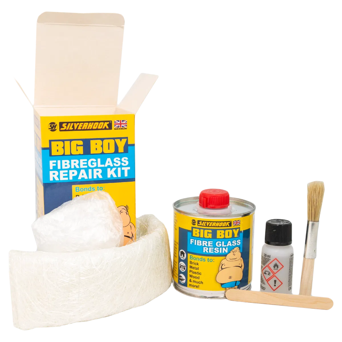Silverhook Big Boy Glass Fibre Repair Kit – Marine Scene