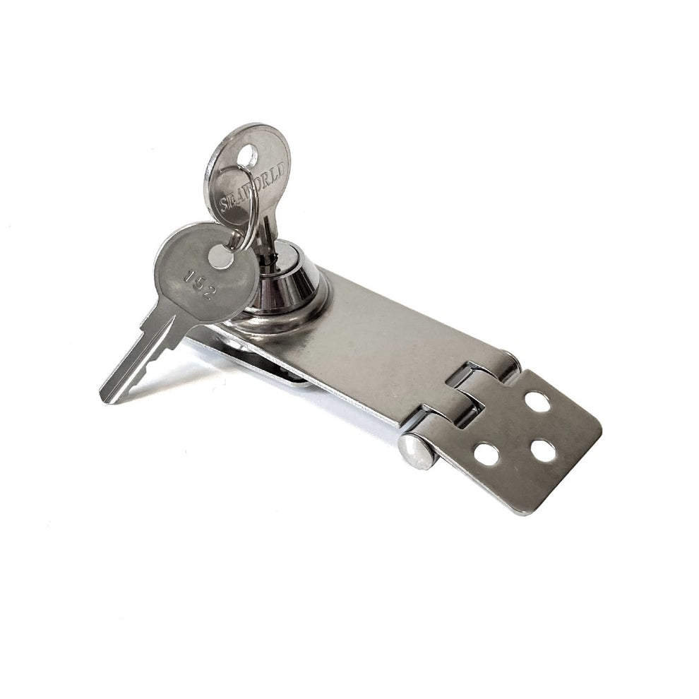 Stainless Steel Locking Hasp - 30 x 105mm – Marine Scene