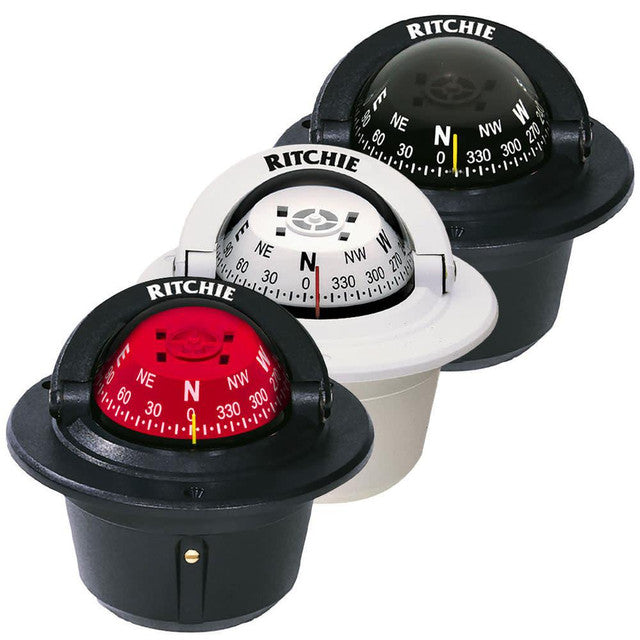 Ritchie Explorer F-50 Flush Mount Compass – Marine Scene