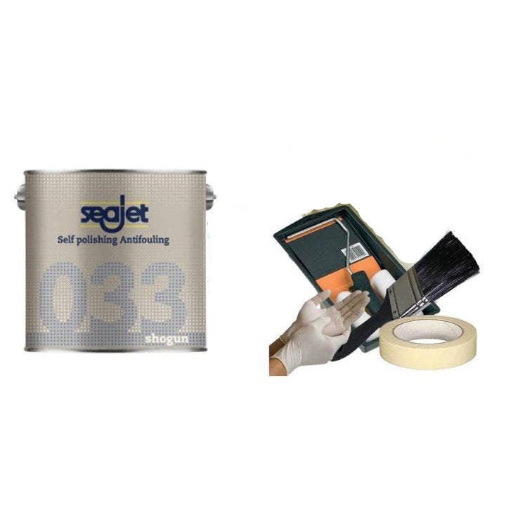 Seajet 033 Shogun Antifoul Paint With Bundle - 2.5 Litre – Marine Scene