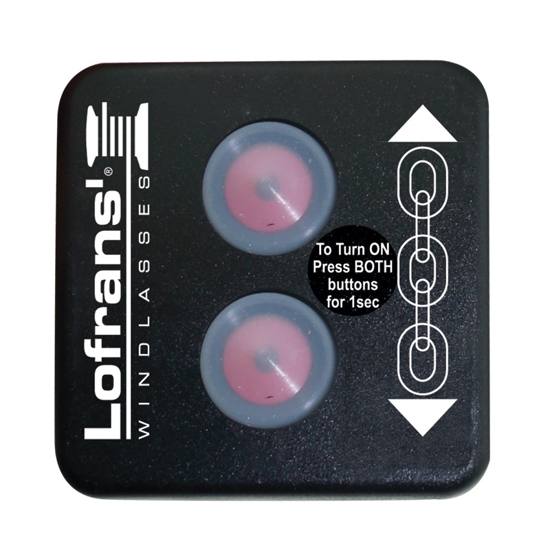 Lofrans Anchor Windlass Touch Switch Panel Up Down, Black – Marine Scene