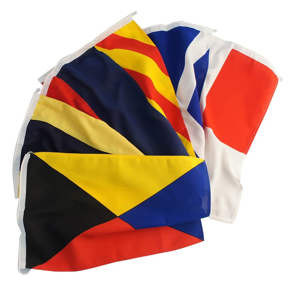 MZ Individual Bunting Polyster Flag – Marine Scene