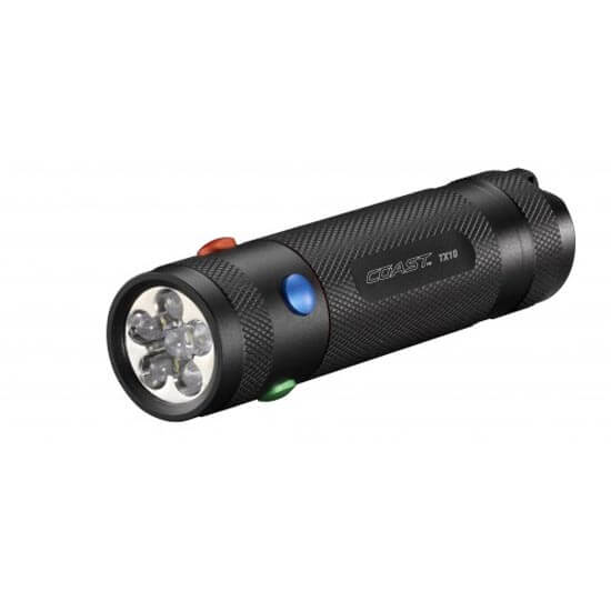 Coast TX10 LED Quad Colour Torch - 80 Lumens – Marine Scene