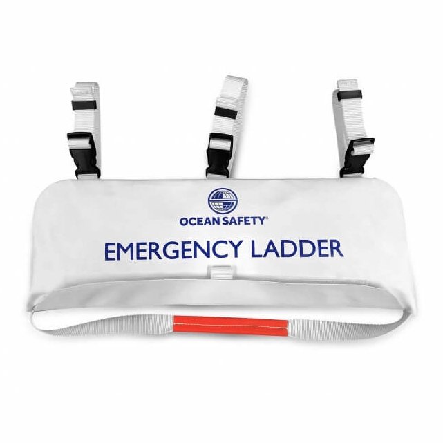 Ocean Safety Emergency Deploy Safety Ladder - 2.5m – Marine Scene