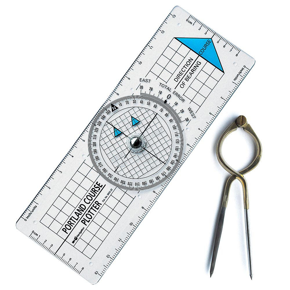 Blundell Harling Portland Course Plotter Navigation Divider Set ...
